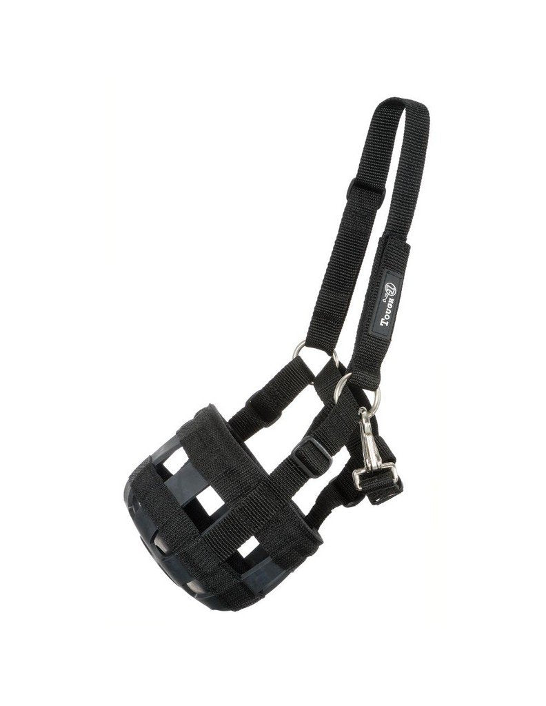 Tough-1 Nylon Grazing Muzzle, Black – Petocart