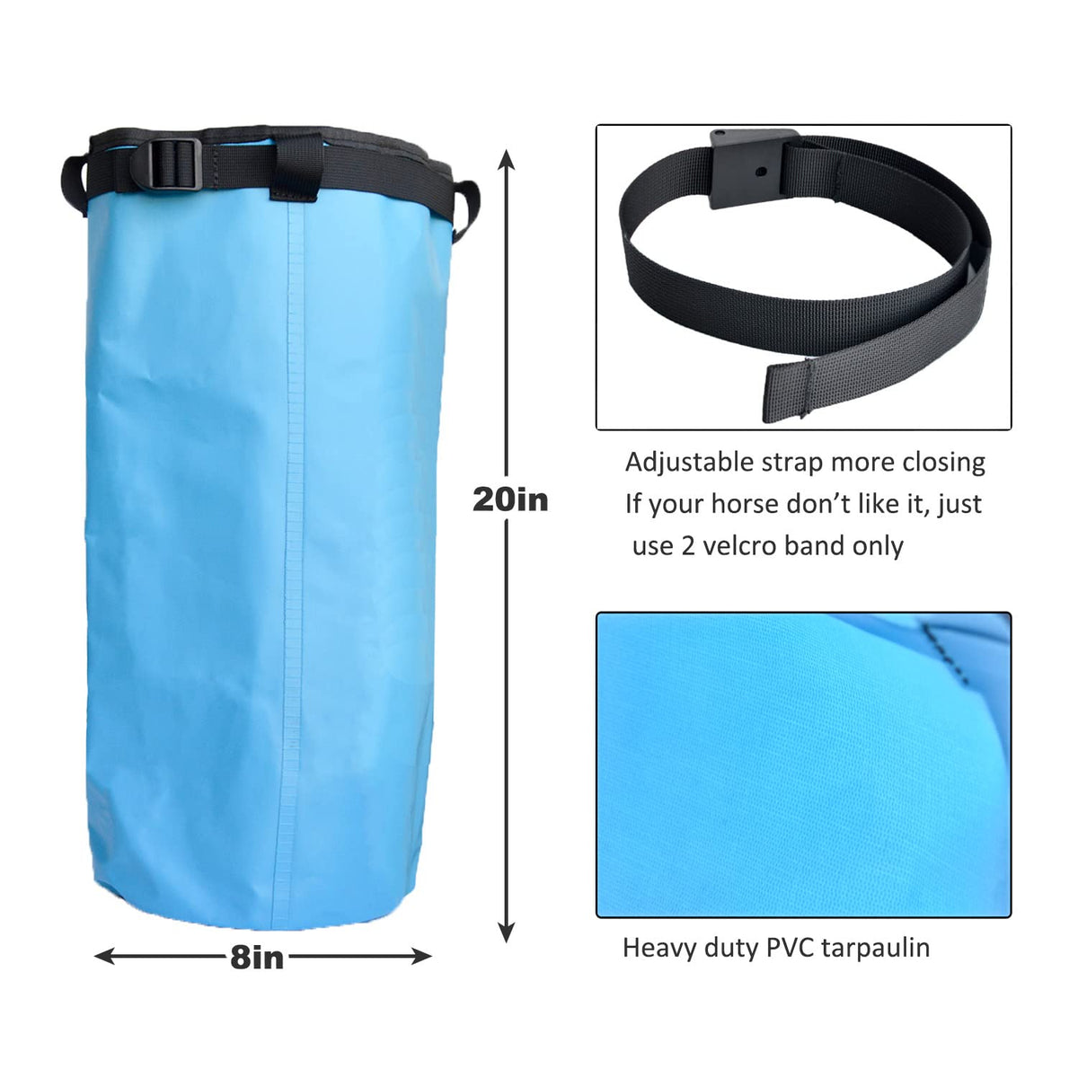 yeezo Horse Hoof Soaking Boot Hooves Soaker Bag for Treating Common ...