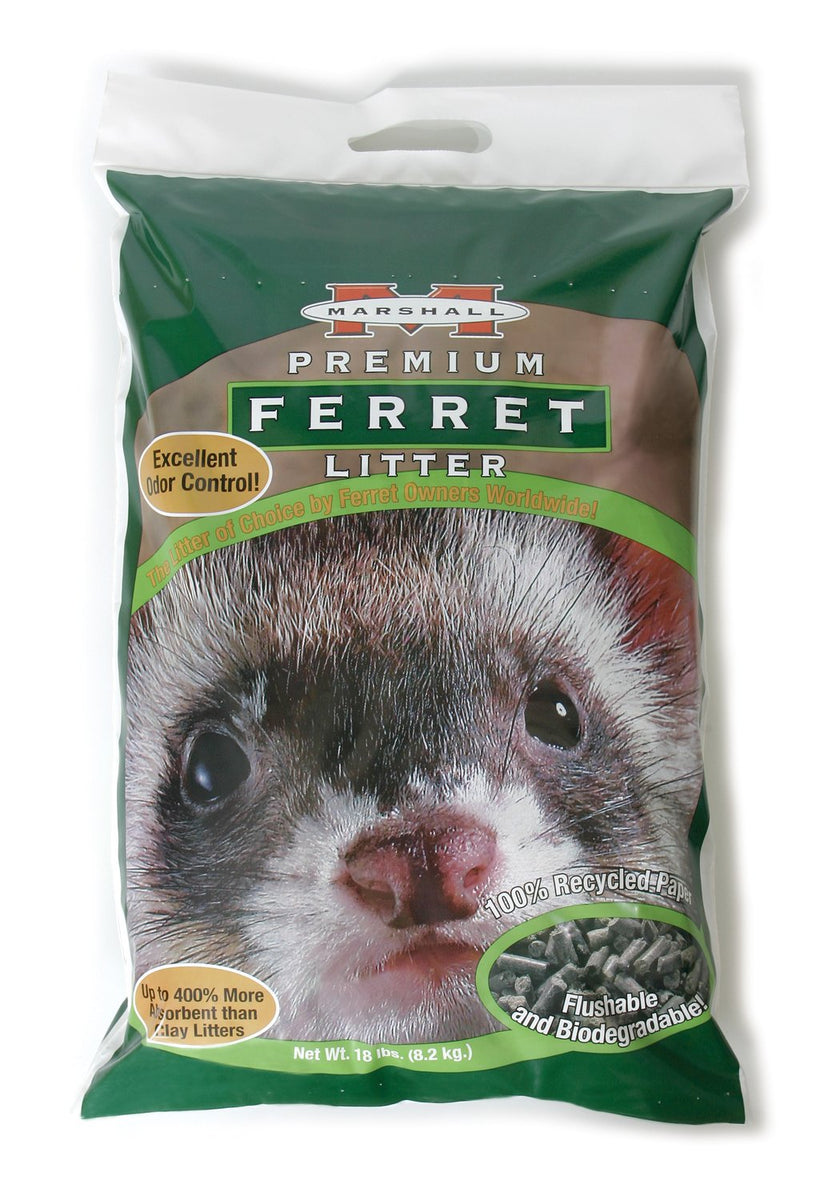 Marshall Ferret Litter, 18-Pound Bag – Petocart