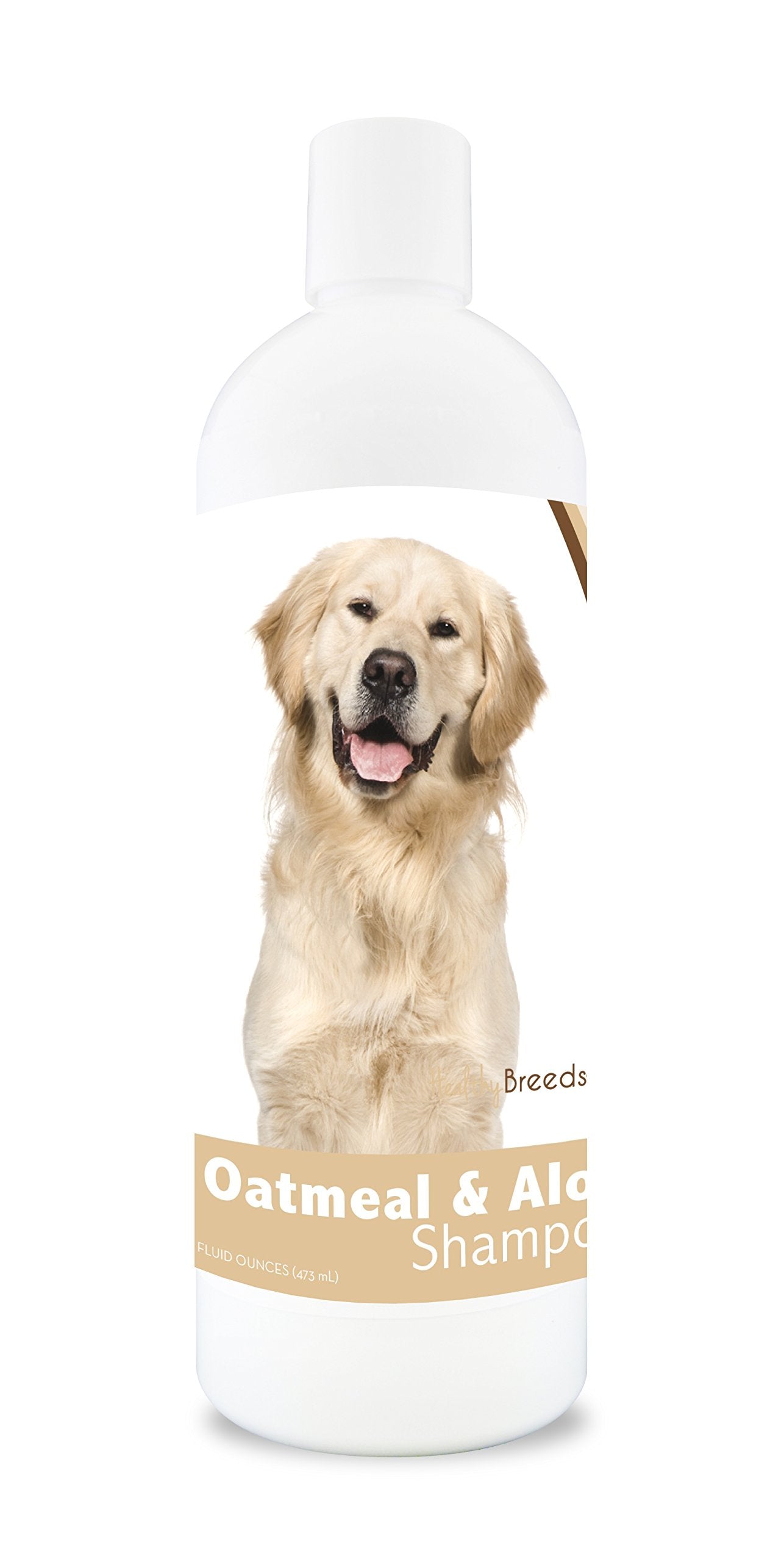 Healthy Breeds Golden Retriever Oatmeal Shampoo with Aloe 16 oz – Petocart