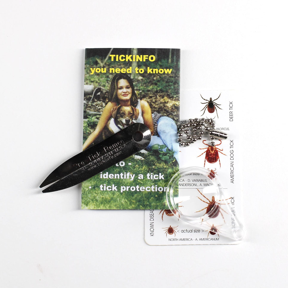 Pro-Tick Remedy 1 Pack Tick Removal Tool For Dogs Cats Horses Humans A ...