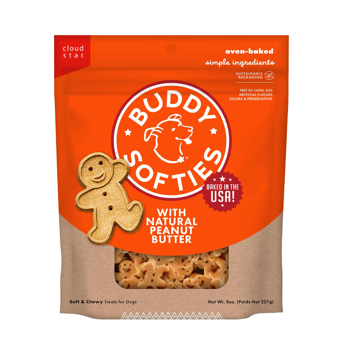 Buddy Biscuits 8 oz. Bag of Softies Soft & Chewy Dog Treats, Made with ...