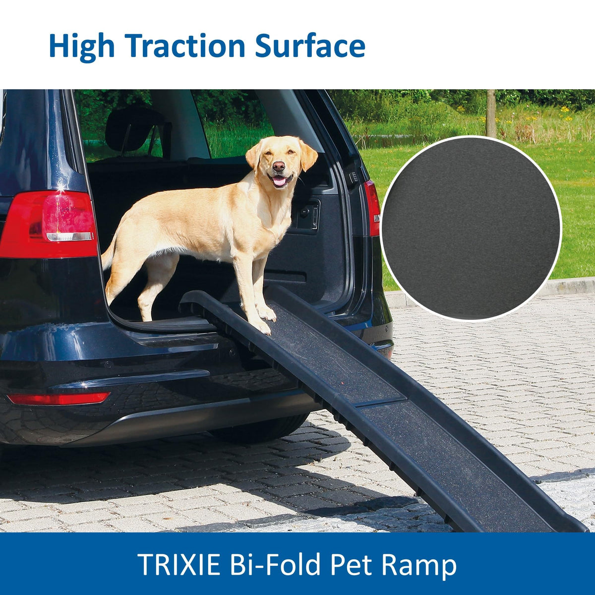 Trixie 62-In Pet Ramp, Folding Dog Ramp, Portable Dog Ramp For Cars, T ...